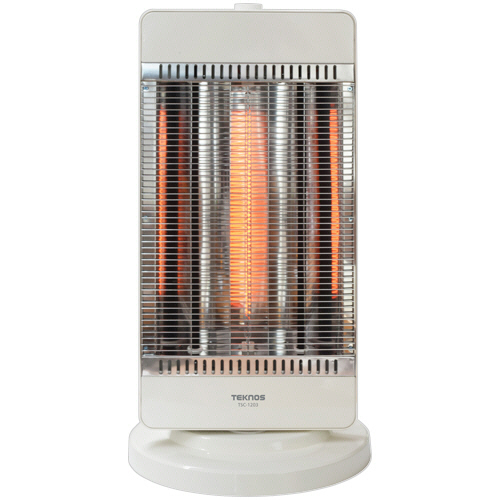 千住 TEKNOS コンビヒーター 3灯 1200W ホワイト 1台(TSC-1203) 目安在庫=○