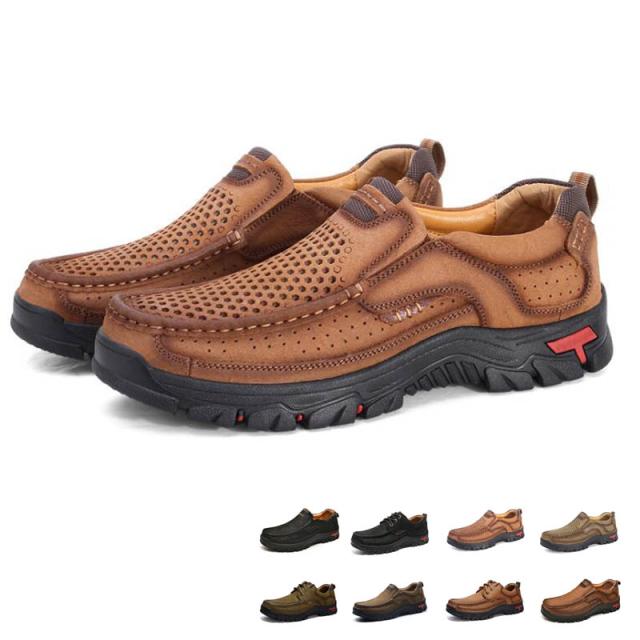 アウトドアシューズ ハイキング メンズ  ウォーキング 通気 登山 軽量 スポーツシューズ 靴 大きいサイズ  トレッキング