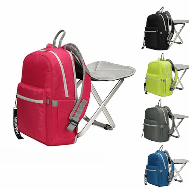 バックパックチェア イスパック チェア 折りたたみ アウトドア 椅子付リュック 椅子  フィッシング 登山 魚釣り キャンプチェア 運動会 防水 軽量 コンパクト