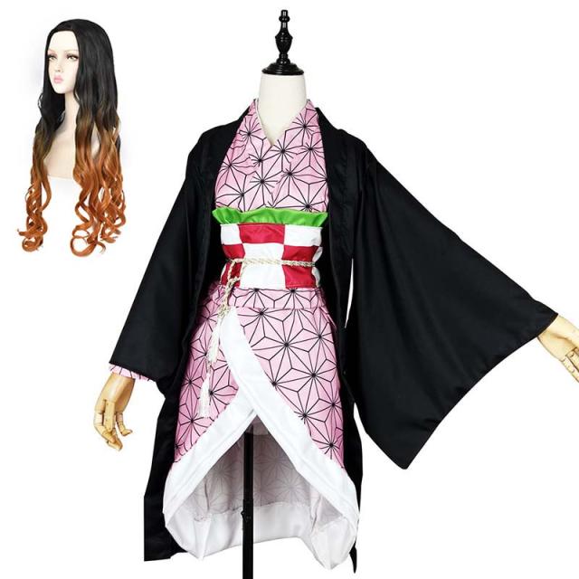 和服 着物コスチューム 和風 着物 ウィッグ付き コスプレ用衣服 コスチューム コスプレ服レディース  コスプレ コスプレ衣装 学園祭 文化祭 仮装 ハロウィン 花パーティー　発表会　イベント用 クリスマスプレゼント女性 レディース