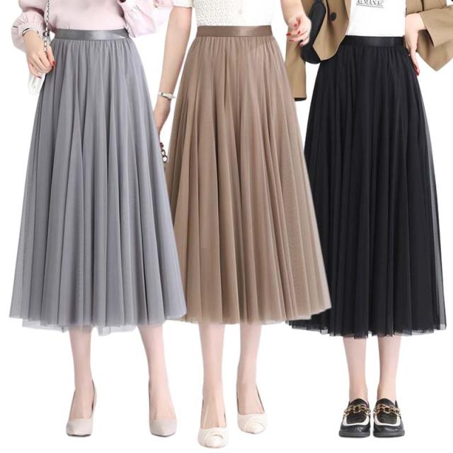 チュール スカート チュールスカート レディース   オフィス きれいめ 大人 可愛い  ボトムス ふんわりチュールスカート