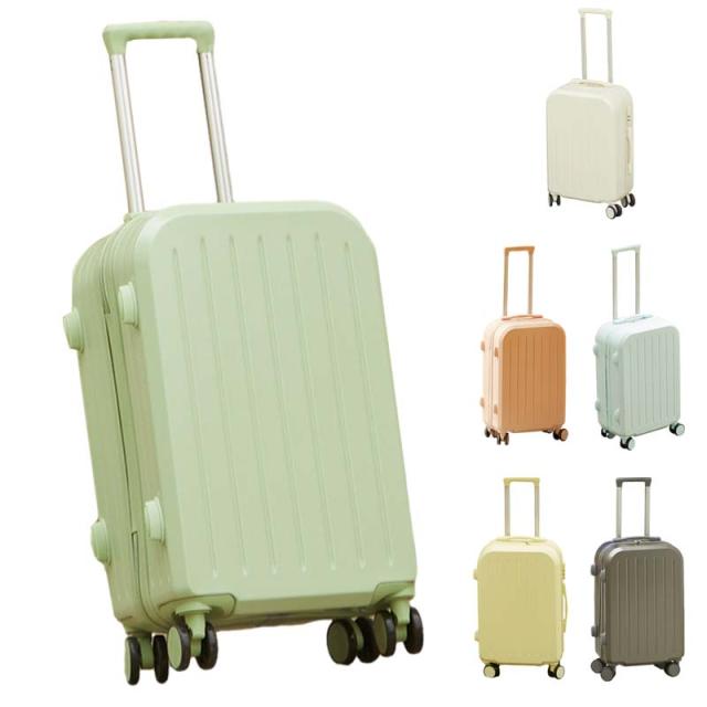 スーツケース キャリーケース 機内持ち込み 軽量 20インチ 静音 かわいい スーツケース おしゃれ キャリーバッグ ダイヤルロック 360度回転 旅行 ビジネス 出張