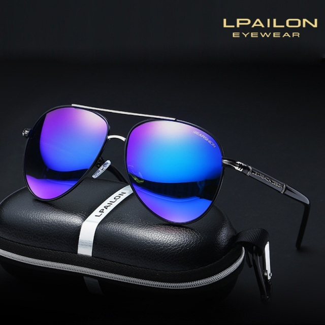 サングラス メンズ AILON サングラス UV400 偏光 アウトドア バイク 登山 釣り ドライビング 男性用 アクセサリー ギフト 華奢 ...