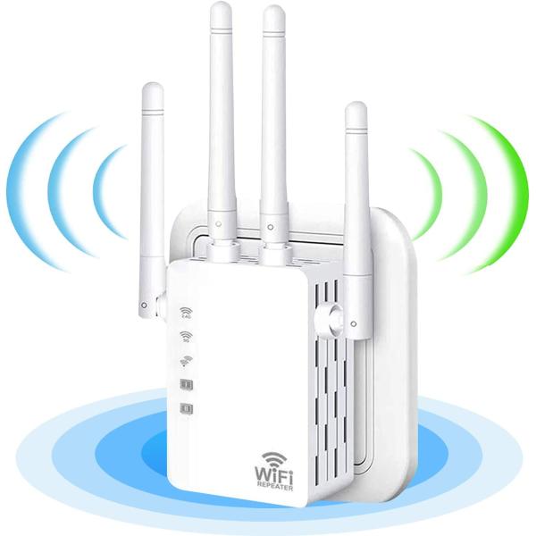 2022 WiFi Extender Signal Amplifier Wall-Through Strong WiFi Booster ...