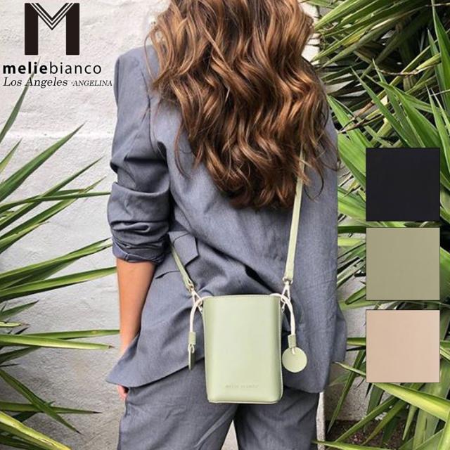 限定品 Melie Bianco（メリービアンコ）TM5724 POPPY レディース スクエアバッグ ハンドバッグ ショルダー 高級ヴィーガンレザー ミニ 小さめ  ヘイリー