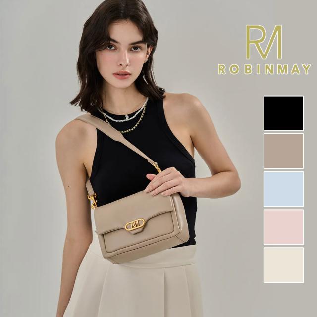 保証付 返品OK 正規品 2024 ROBINMAY ロビンメイ B242 馥郁炎花肩背包 レディース RMロゴ スクエアバッグ ショルダーバッグ エレガント リッチ ミニバッグ ビーガンレザー 人気 SDGs サステナブル 旅行 トレンド 20代 30代 40代 50代 60代 小さめ クラシカル レトロ