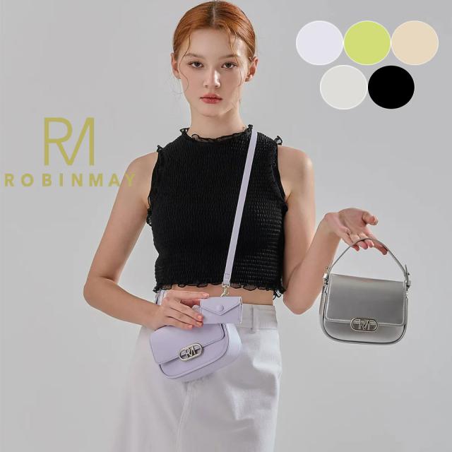 保証付 返品OK  正規品  2024 ROBINMAY ロビンメイ  C289 Wild Berry  レディース RMロゴ ショルダーバッグ ナナメ掛け ハンドバッグ 革　ビーガンレザー ヴィーガン  オーバル 台湾 ミニバッグ シルバー エナメル サドルバッグ 冠婚葬祭　20代 30代 40代 50代 60代 公式