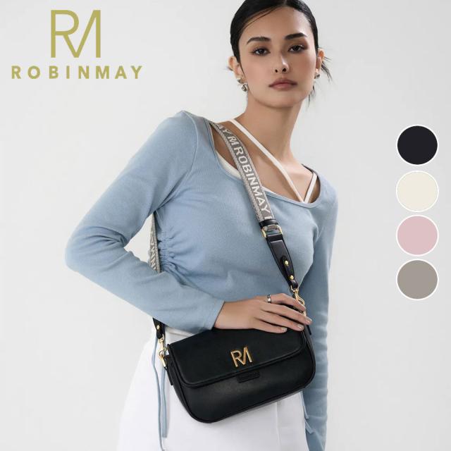 保証付 返品OK  正規品  2024 ROBINMAY ロビンメイ  C367 レディース RMロゴ スクエアバッグ ハンドバッグ  2WAY 肩掛け ビーガンレザー ヴィーガン 人気  50代30代 40代 20代 SDGs サステナブル 台湾発 鞄 ジャガードロゴショルダー ショルダー ミニバッグ 獵奇部落斜背包