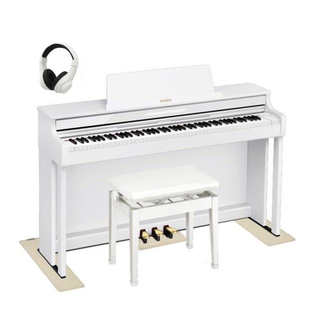 【早い者勝ち☆クーポンあり】CASIO AP550WE ホワイト 電子ピアノ【防音マットセット】【組立設置納品】 CELVIANO AP-550 88鍵盤の通販はau PAY マーケット ...
