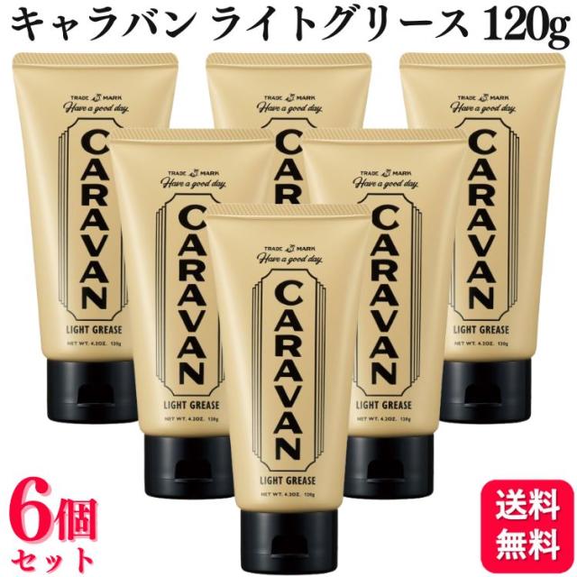 6個セット デミコスメティクス キャラバン ライトグリース 120g ウエット パーマ