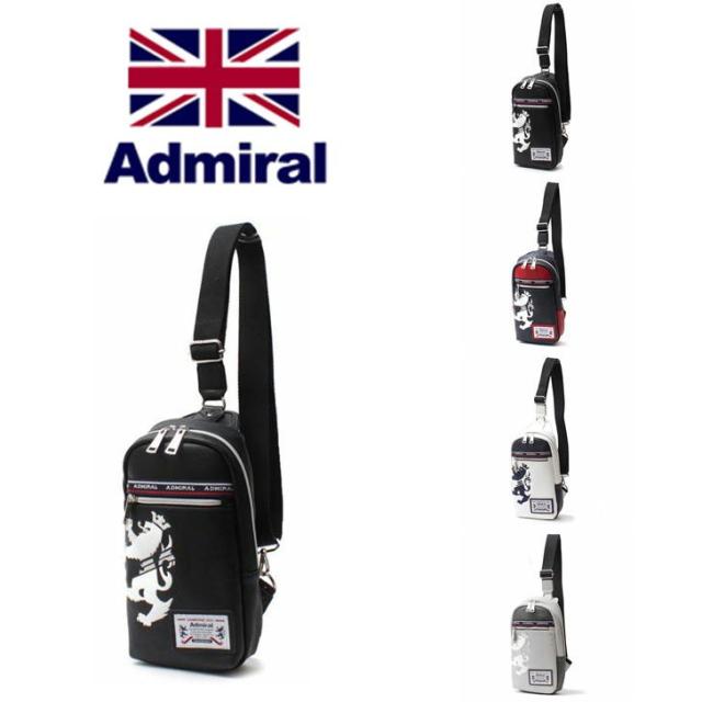 【ポイント10倍】Admiral　アドミラル　ボディバッグ　ADGA-01　ワンショルダーバッグ　斜め掛け　通勤　通学　鞄　メンズ　おしゃれ　人気　正規取扱店　正規品　送料無料　ギフト　プレゼント　父の日