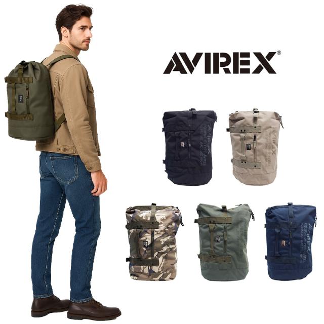 【ポイント10倍】AVIREX アビレックス ボンサック ワンショルダー ボストン AVX3514 イーグル EAGLE メンズ ミリタリー 斜め掛け 一泊 二泊 旅行 鞄 軽量 キャンバス 大容量 アウトドア ジム レジャー フェス おしゃれ 人気  バレンタイン