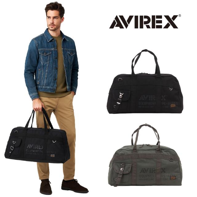 【ポイント10倍】AVIREX アヴィレックス パラシュートバッグ ボストンバッグ AVX3525 30L ポリエステル 帆布 キャンパス メンズ レディース 男女兼用 ミリタリー 旅行 修学旅行 合宿 林間学校 部活 送料無料