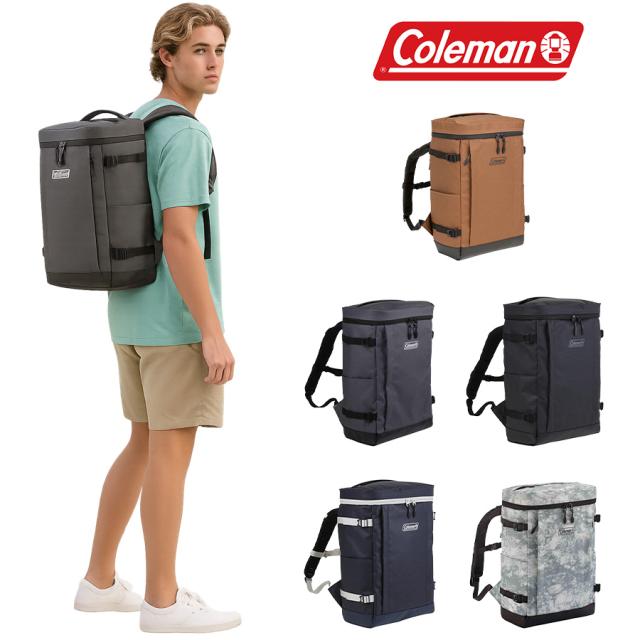 Coleman コールマン SHIELD25 シールド25 リュック バックパック 25L スクエア メンズ レディース シンプル カジュアル アウトドア 通学 学生 社会人 旅行 部活 合宿 習い事 ジム おしゃれ 人気 送料無料 バッグ 鞄