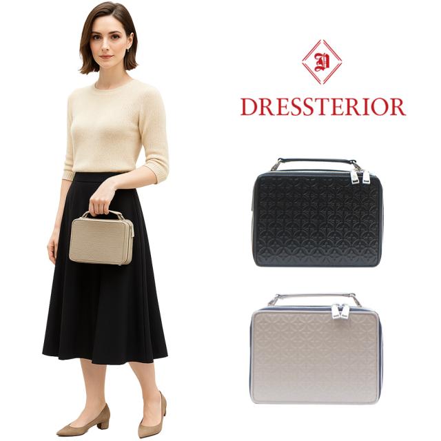 【DORESSTERIOR】864103 レザーショルダーバッグ ウェルシュ 鞄 かばん ショルダー 斜めがけ ドレステリア ブランド ブラック トープ レディース おしゃれ かわいい エレガント 使いやすい 母の日 プレゼント 誕生日 ギフト 贈り物 お誕生日