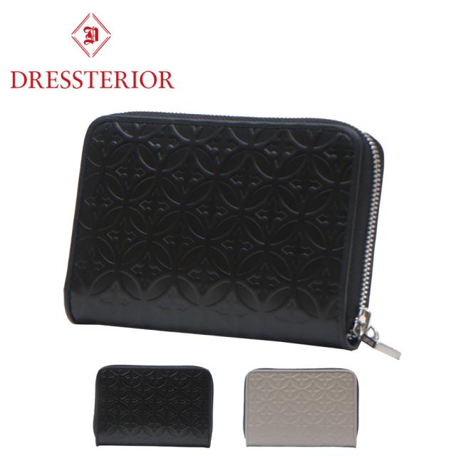 【SNSで話題のレザーケアクリームプレゼント中！】【DORESSTERIOR】864602 二つ折り財布 ウェルシュ 財布 サイフ 折り財布 ドレステリア ブランド ブラック トープ レディース おしゃれ かわいい プレゼント 誕生日 ギフト 贈り物 お誕生日 牛革 本革 collonil コロニル