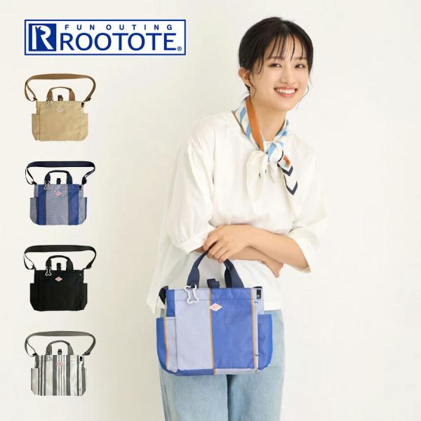 【ROOTOTE】 1129 SN.スクエア.DOG.BUDDY-B ユニセックス 軽量 撥水加工 お散歩バッグ カラビナ ショルダー トート シンプル カジュアル プレゼント ブラックの通販 ...