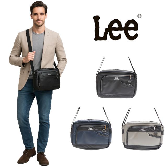 【ポイント10倍】Lee ショルダーバッグ リー 320-3733 通販 横型ショルダーバック メッセンジャーバッグ メンズ ブランド 斜めがけ かっこいい 肩掛け 大きめ 大容量 通勤 通学 自転車 バイク 旅行 サイクリング undead アンデッド メンズバッグ
