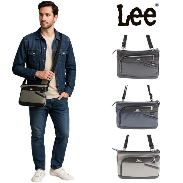 【ポイント10倍】Lee ショルダーバッグ リー 320-3734 通販 横型ショルダーバック クラッチバッグ メンズ ブランド 斜めがけ かっこいい 肩掛け 小さめ 通勤 通学 自転車 バイク 旅行 サイクリング undead アンデッド メンズバッグ
