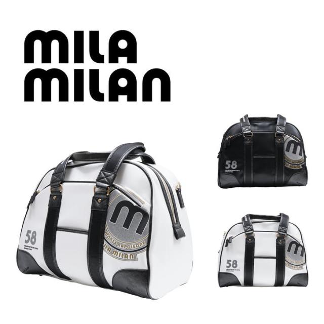 【当店オリジナルエコバッグプレゼント中！】【mila milan】 ミラミラン バビラ ボストンバッグ ショルダーバッグ ビジネスバッグ 251301 メンズ ストライプ ギフト プレゼント ユニセックス 普段使い シンプル バッグ カバン ゴルフ 撥水 正規販売店