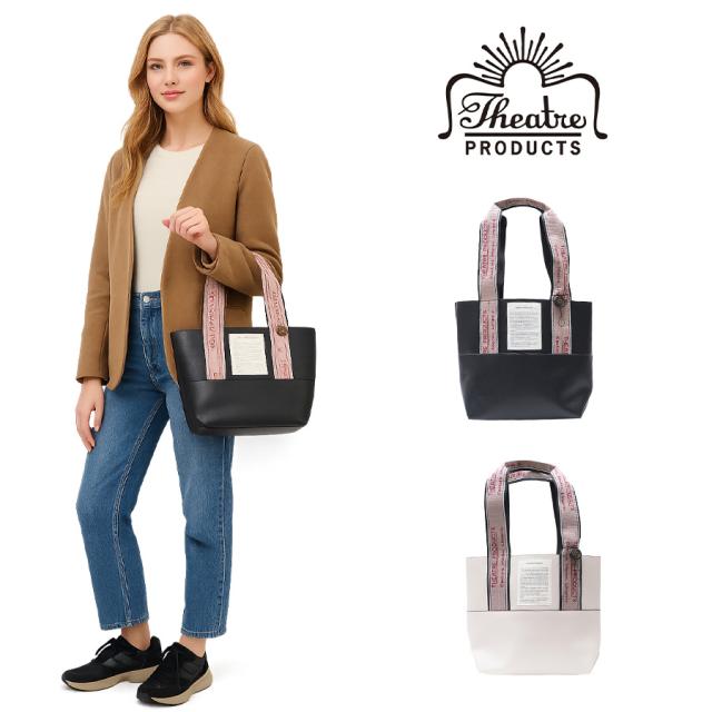 【正規取扱店】【ポイント10倍】THEATRE PRODUCTS シアタープロダクツ MISSISSIPPI Mサイズ 合皮 ジャガードテープバッグ トートバッグ カバン 鞄 レディース 人気 オシャレ インスタ 表参道 注目 BL191199 送料無料