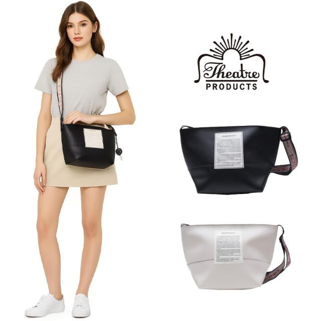 【正規取扱店】THEATRE PRODUCTS シアタープロダクツ ショルダーバッグ KOSHI コシー ジャガードテープ バッグ FAKELEATHER フェイクレザー 合皮 芸能人 カバン 人気 おしゃれ インスタ 表参道 CL210901 正規品