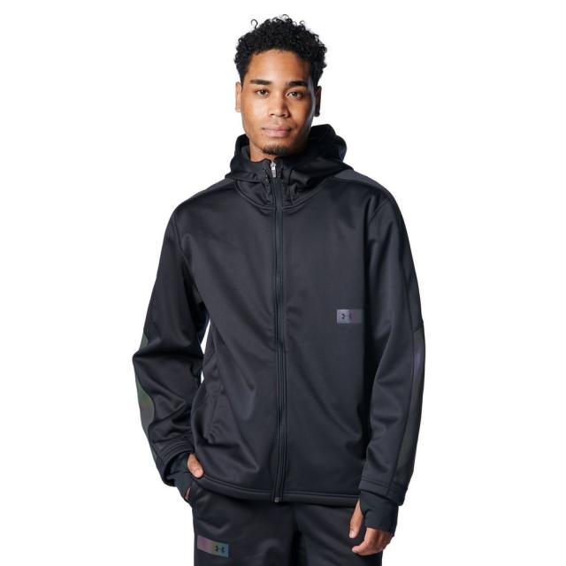 アンダーアーマー ＵＡ　ＷＩＮＴＥＲ　ＫＮＩＴ　　3Ｌ　ＪＡＣＫＥＴ　ＩＶ トレーニングウエア 布帛ウォームアップシ 1388235-001