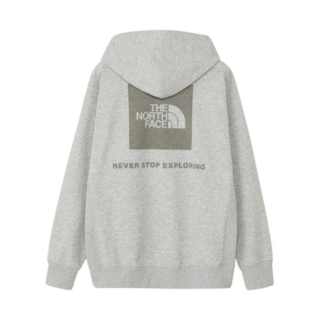 ノースフェイス バックスクエアロゴフーディ トレッキング カットソー NT62533-Z