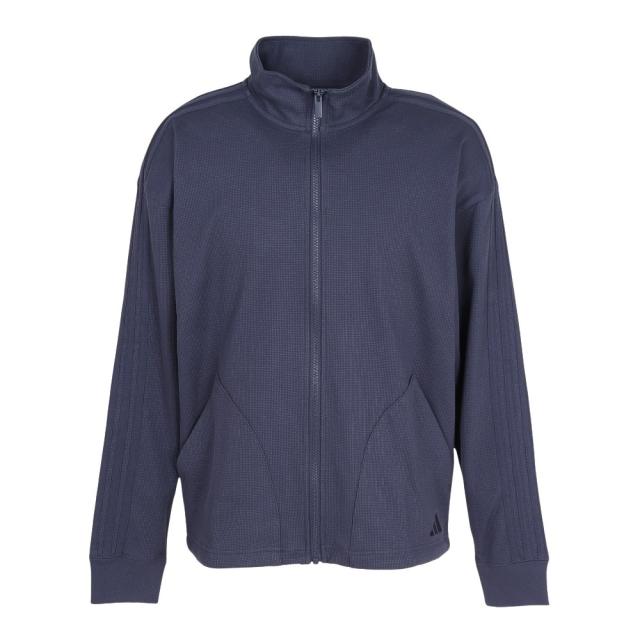 アディダス ＭワッフルトラックトップＸＢ トレーニングウエア ウォームアップシャツ WH631-KG0769