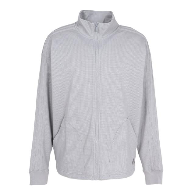 アディダス ＭワッフルトラックトップＸＢ トレーニングウエア ウォームアップシャツ WH631-KG0770