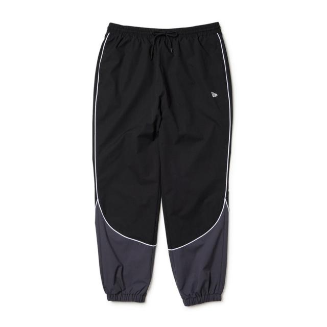 ＮＥＷ　ＥＲＡ ＰＡ　ＯＳ　ＰＩＰＩＮＧ　ＴＲ　ＡＣＫ　ＰＮＴ　ＢＬＫ　ＧＲ スポーツカジュアル メンズパンツ 14674816