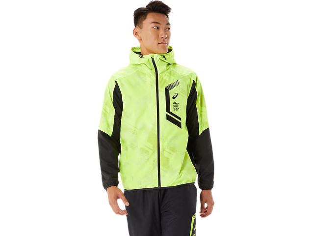 (アシックス）ASICS ＬＩＭＯ裏トリコットグラフィッ　クブレーカーフーディー トレーニングウエア ブレーカーシャツ 2031D588.750