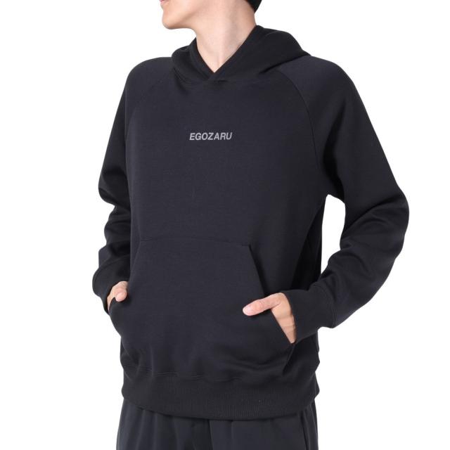 ＥＧＯＺＡＲＵ スウェット　プルオーバーパーカ バスケットボール ウオームＵＰシャツ EZSW-F2302 BLK