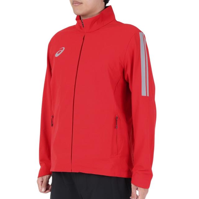 アシックス Ａ77エボリューション防風ジャ　ケット トレーニングウエア 布帛ウォームアップシ 2031E634-600