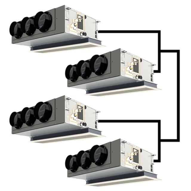 パナソニック PA-P280F7HVB 業務用エアコン 天井ビルトインカセット形 ダブルツイン 三相 パッケージエアコン 10馬力 200V XEPHY Eco クーラー 冷房 暖房 Panasonic (法人限定) (代引不可)