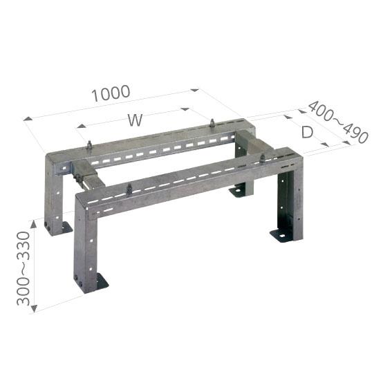 日晴金属 PB-103-SS PBキャッチャー 平地(H300) (法人限定)