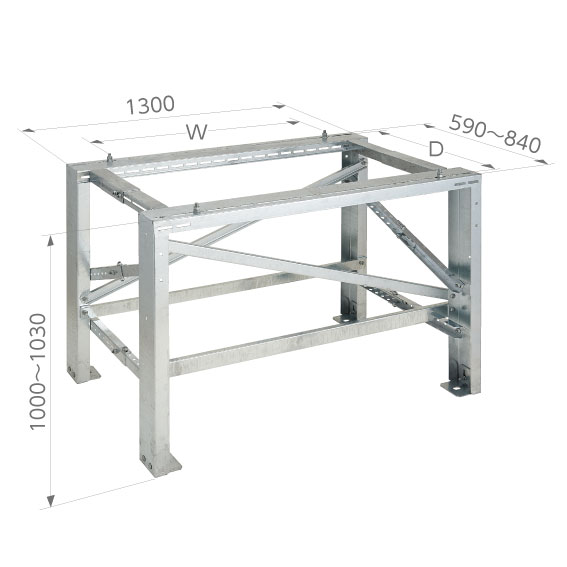 日晴金属 PB-1310-MT PBキャッチャー 平地(H1000) (法人限定)