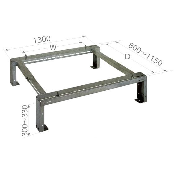 日晴金属 PB-133-L PBキャッチャー 平地(H300) (法人限定)