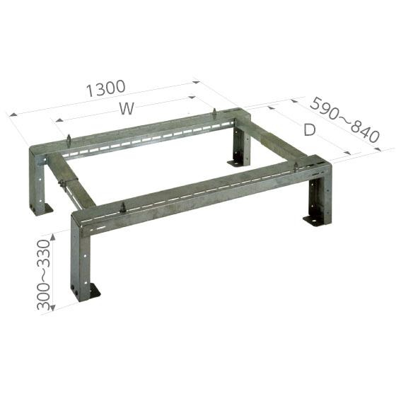 日晴金属 PB-133-M PBキャッチャー 平地(H300) (法人限定)