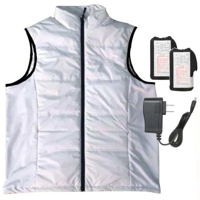 プロモート PHBEXW/L 速暖！ヒートベストEXW Lサイズ ホワイト 暖房 防寒 寒さ対策 PROMOTE