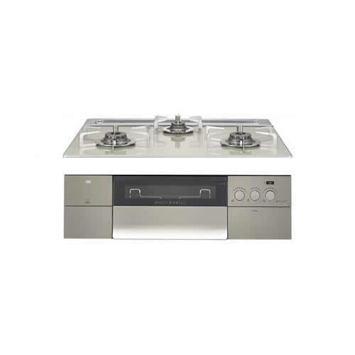 ノーリツ N3S14PWAS6STESC-LP ビルトインガスコンロ PROGRE プログレ 3口コンロ 幅60cm プロパンガス用 NORITZ (代引不可) (法人限定)