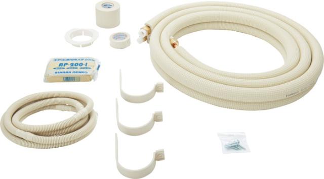 因幡電工 SPH-F247 フレア加工済み空調配管セット(5個セット)