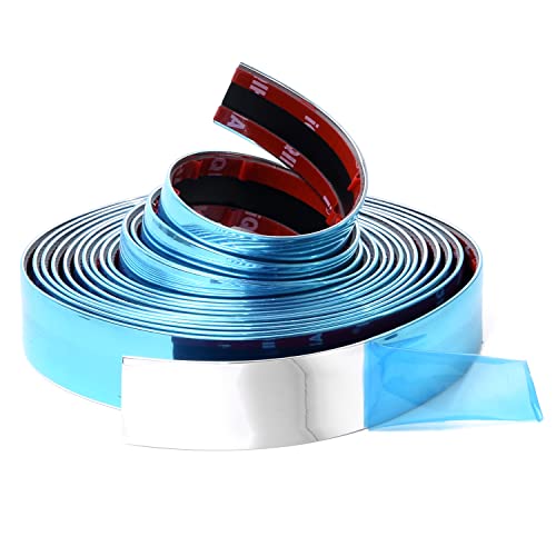 メッキテープ メッキモール マルチモール 【シルバー/幅：6mm〜30mm/長さ：3m、5mから選択可能♪】 モール メッキ 車用 アクセント メッキの通販はau PAY マーケット - FU ...