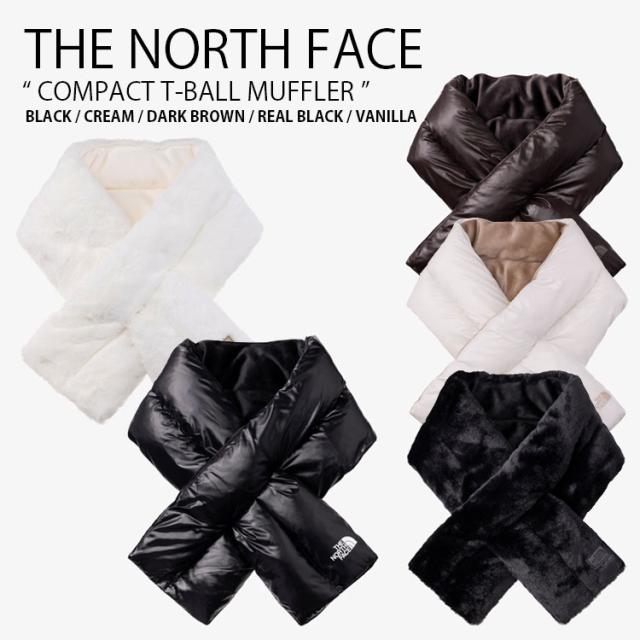 THE NORTH FACE ノースフェイス ティペット COMPACT T-BALL MUFFLER マフラー ファー WHITELABEL メンズ レディース NA5IQ51J/K/L/M/N