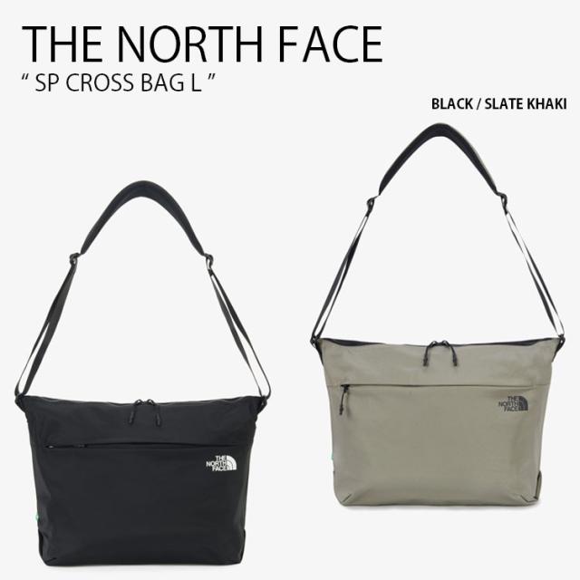 THE NORTH FACE ノースフェイス ショルダーバッグ SP CROSS BAG L クロスバッグ A4収納 ブラック カーキ メンズ レディース NN2PQ62A/B