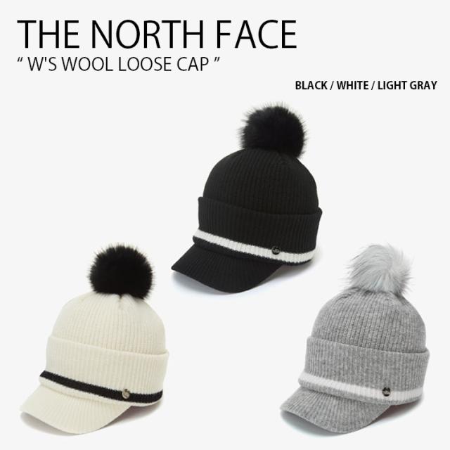 THE NORTH FACE ノースフェイス レディース キャップ W’S WOOL LOOSE CAP NE3CN62A/B/C