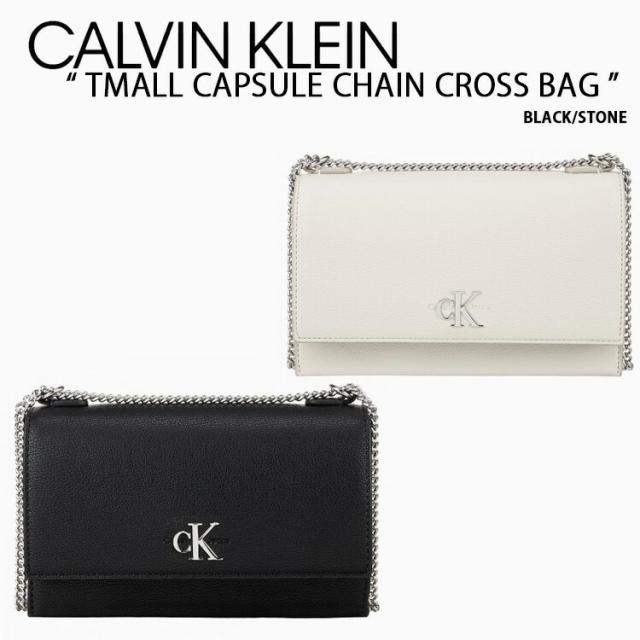   カルバンクライン クロスバッグ TMALL CAPSULE CHAIN CROSS BAG BLACK STONE CK DH2806 001/111