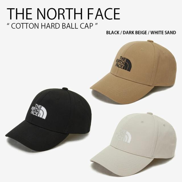 THE NORTH FACE ノースフェイス ベースボールキャップ COTTON HARD BALL CAP キャップ 帽子 カジュアル メンズ レディース NE3CP53A/B/C