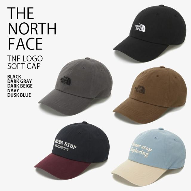 THE NORTH FACE ノースフェイス ベースボールキャップ TNF LOGO SOFT CAP ソフトキャップ 帽子 メンズ レディース NE3CQ51A/B/C/D/E