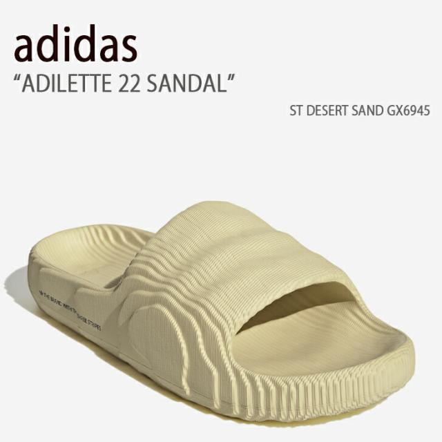 adidas アディダス サンダル スリッパ ADILETTE 22 BEIGE GX6945